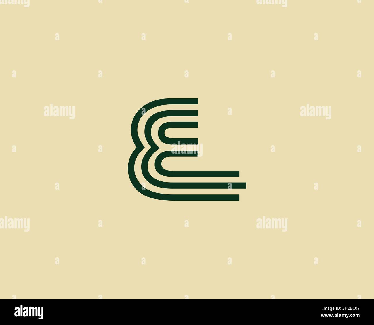 Linear alphabet hi-res stock photography and images - Alamy