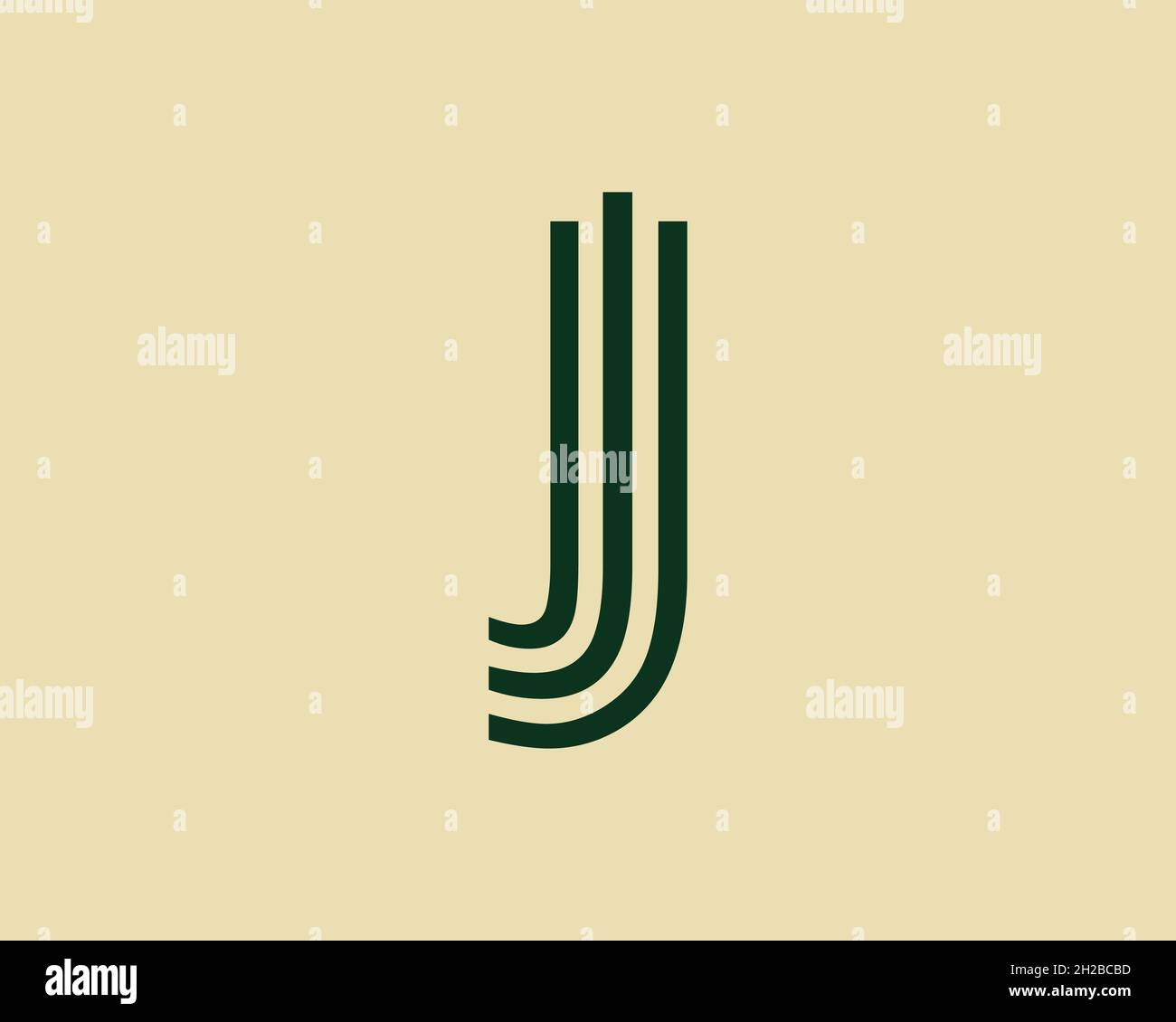 Letter j d logo hi-res stock photography and images - Alamy
