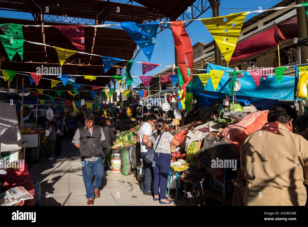Peru, Arequipa, local market Stock Photo - Alamy
