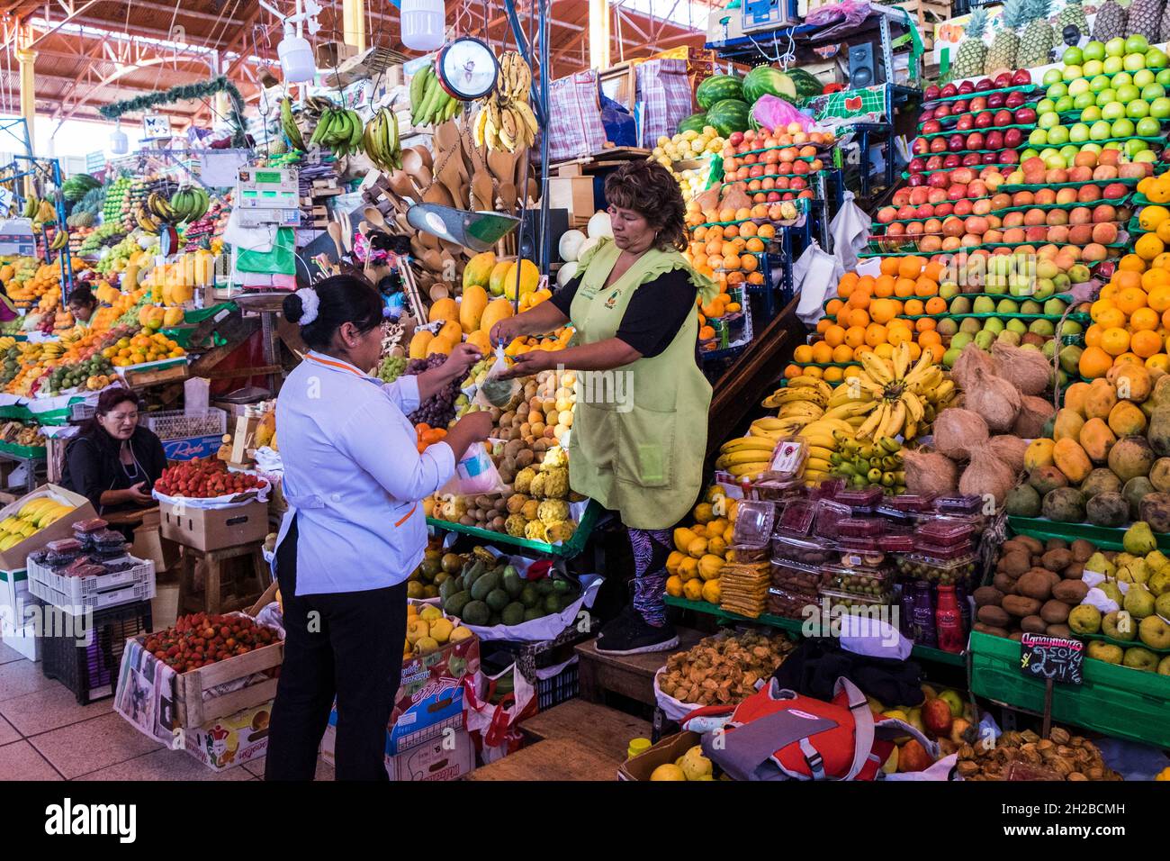 Peru, Arequipa, local market Stock Photo - Alamy