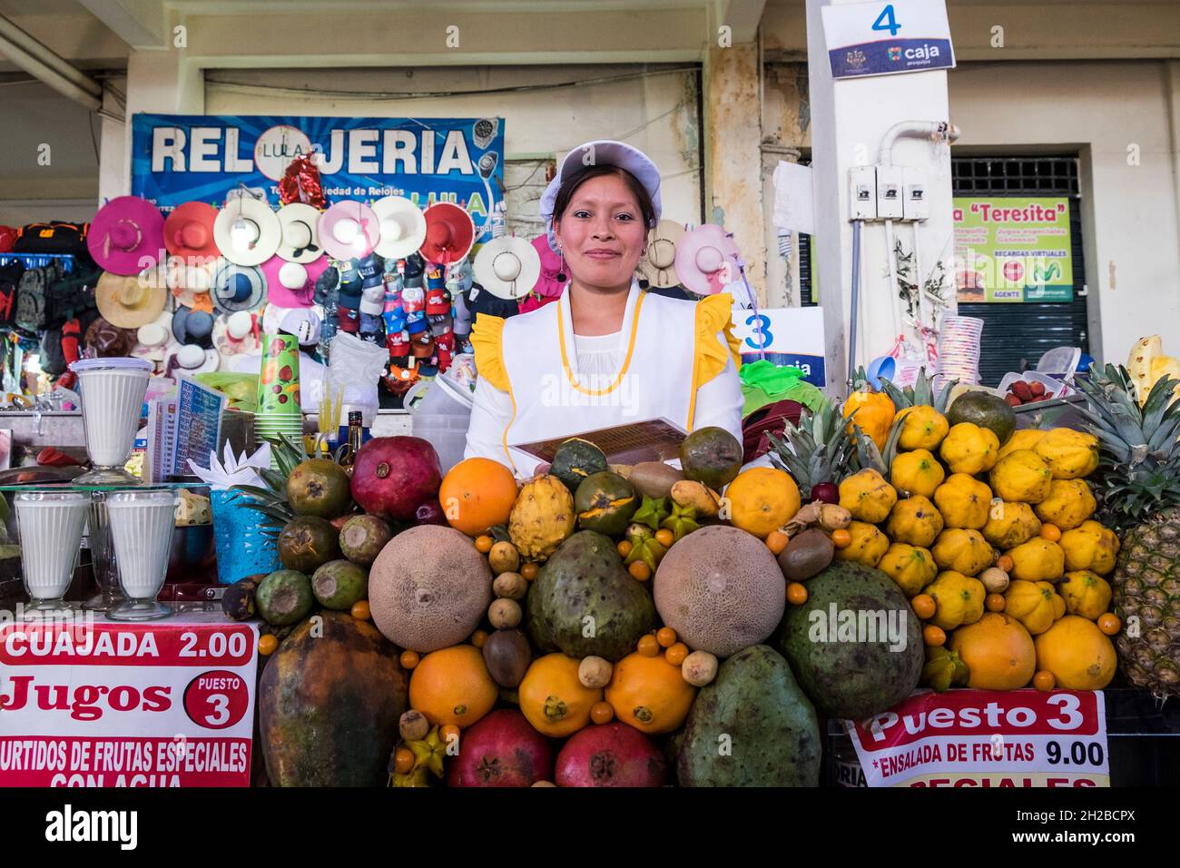 Peru, Arequipa, local market Stock Photo - Alamy