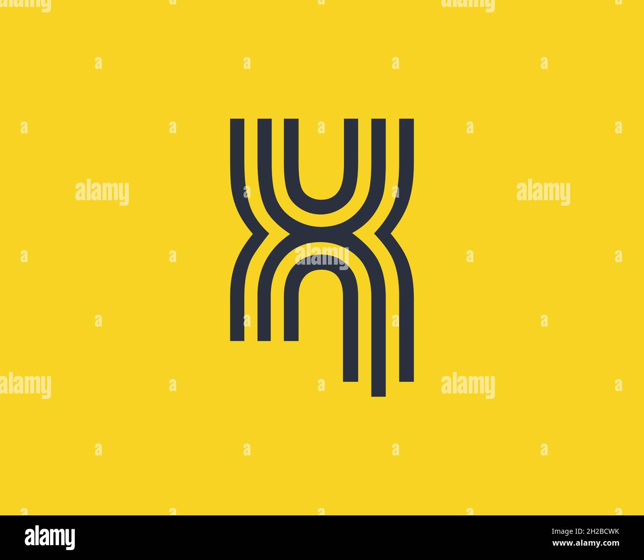 X signature logo hi-res stock photography and images - Alamy