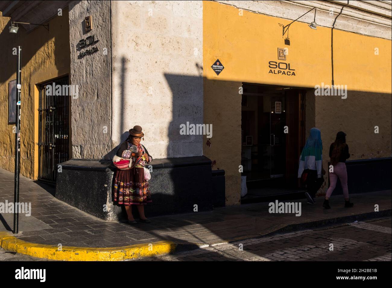Peru, Arequipa, daily life Stock Photo - Alamy
