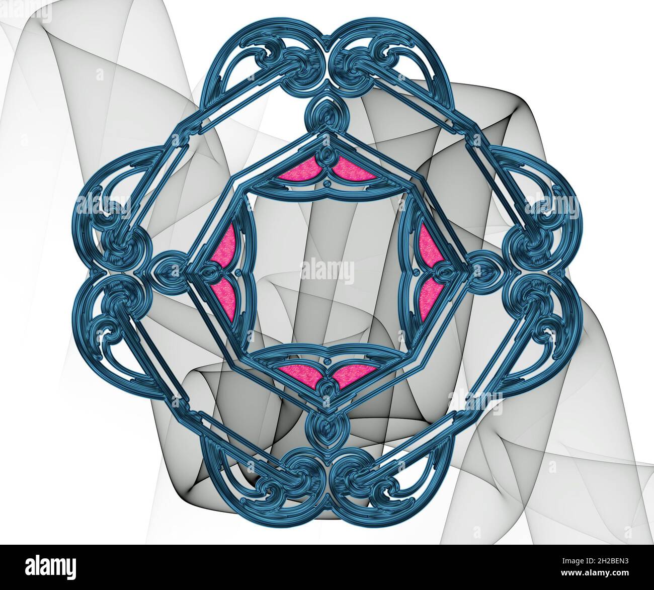 3D rendering combo creative colorful graphics artwork embellishmed with ...