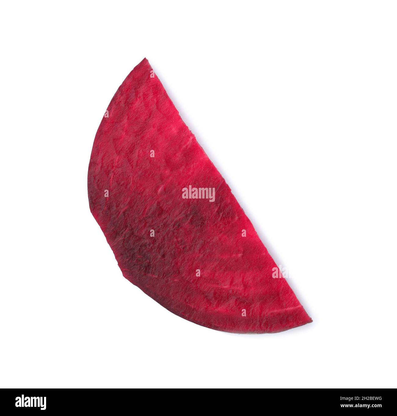 Cut beet on white background. Taproot vegetable Stock Photo - Alamy