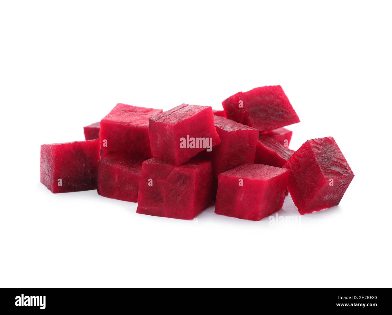 Cut beet on white background. Taproot vegetable Stock Photo - Alamy