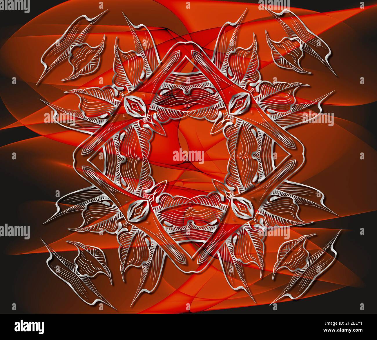 3D rendering combo creative colorful graphics artwork embellishmed with ...