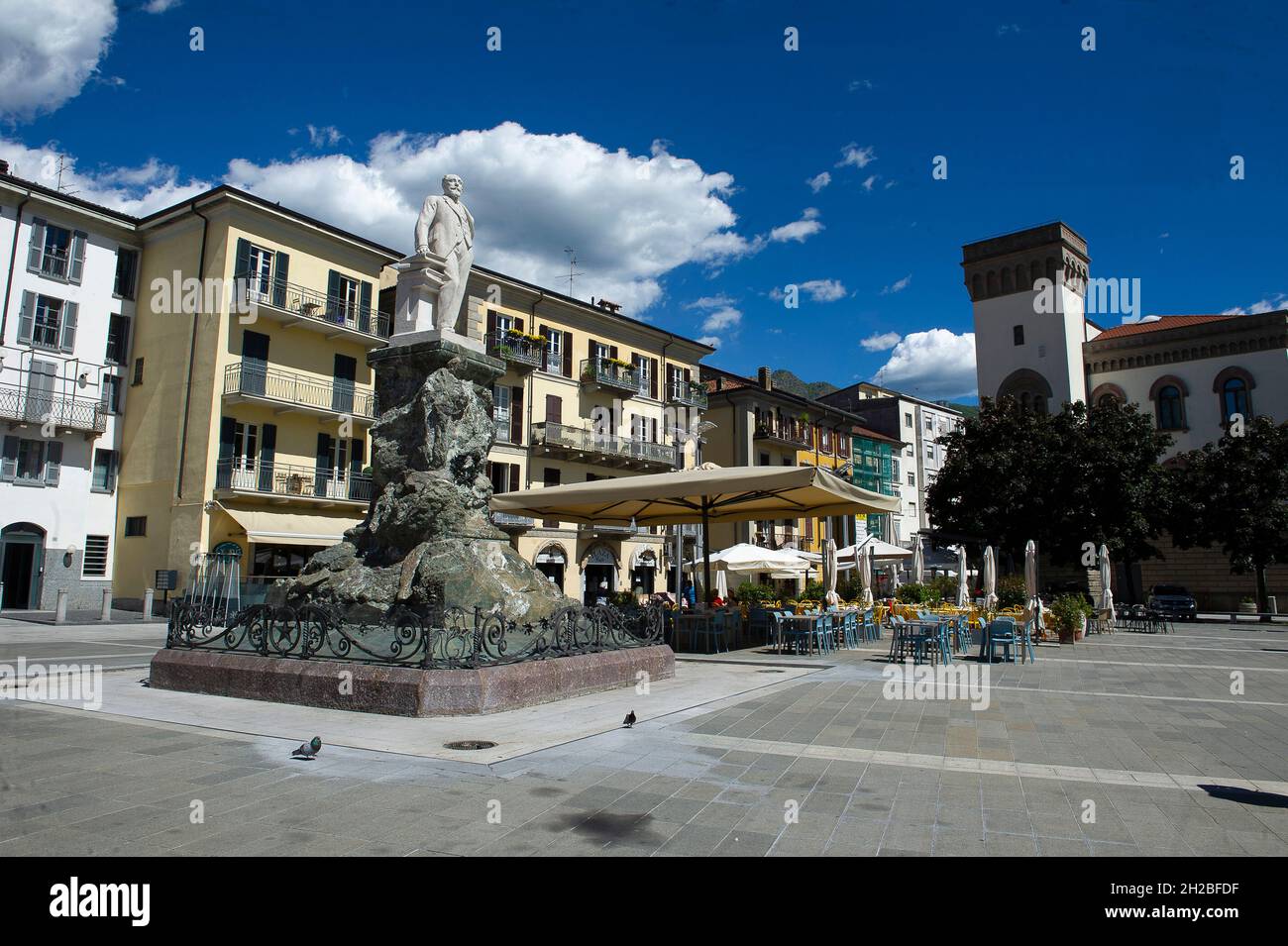 Europe Italy, Lombardy, Lake Como, Lecco city Stock Photo - Alamy