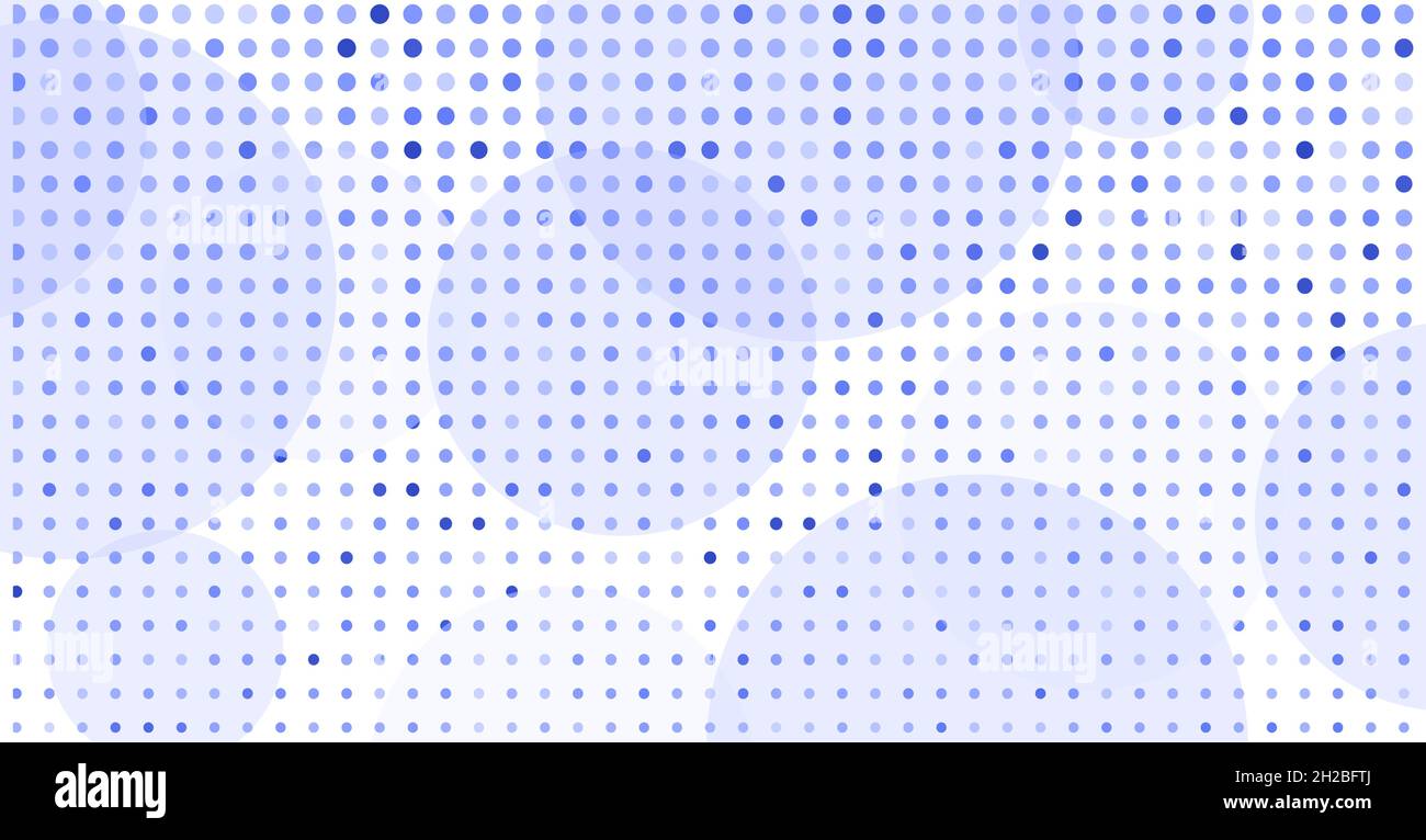pattern with blue dots Stock Photo - Alamy