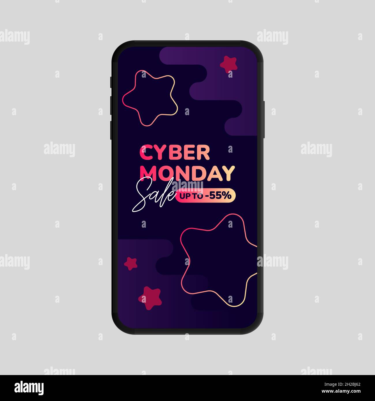 Cyber monday social media Stock Vector Images - Alamy