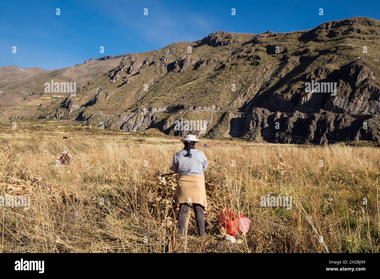 Coporaque and peru and people hi-res stock photography and images - Alamy