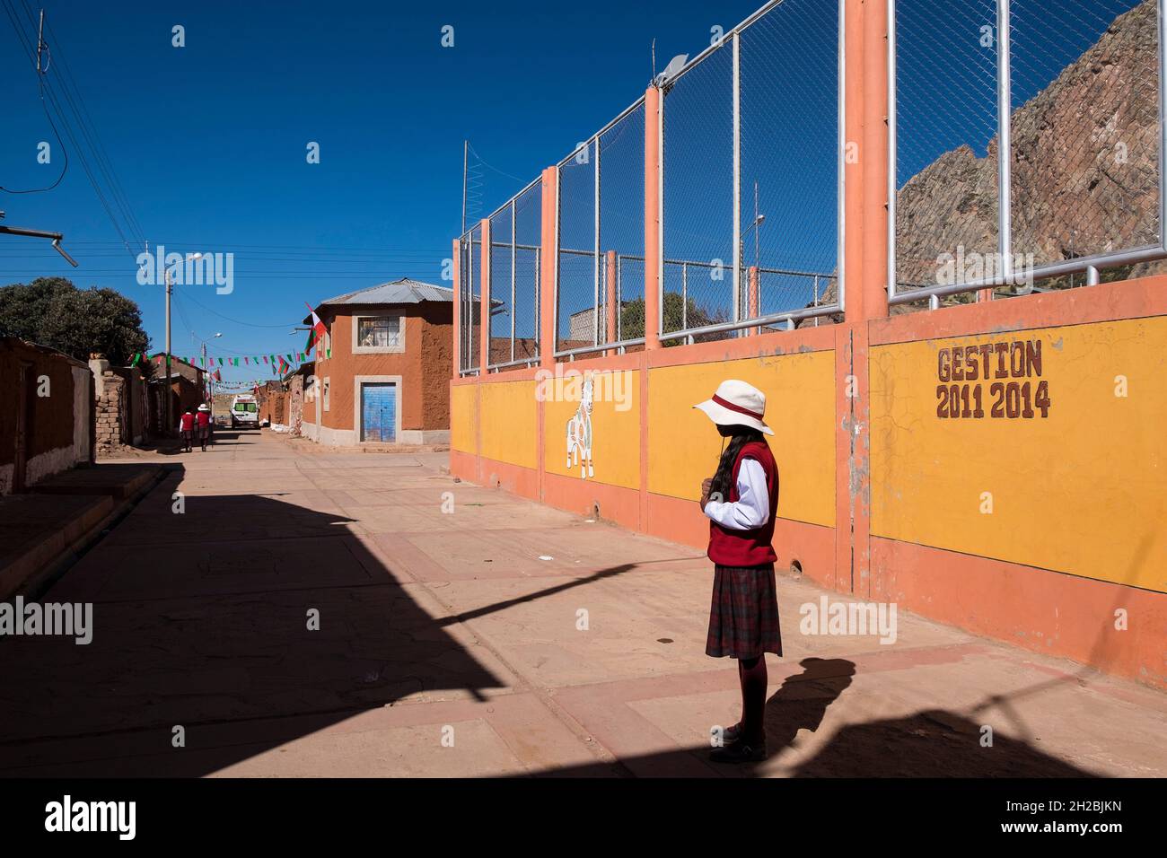 peru, pucara, daily life Stock Photo - Alamy