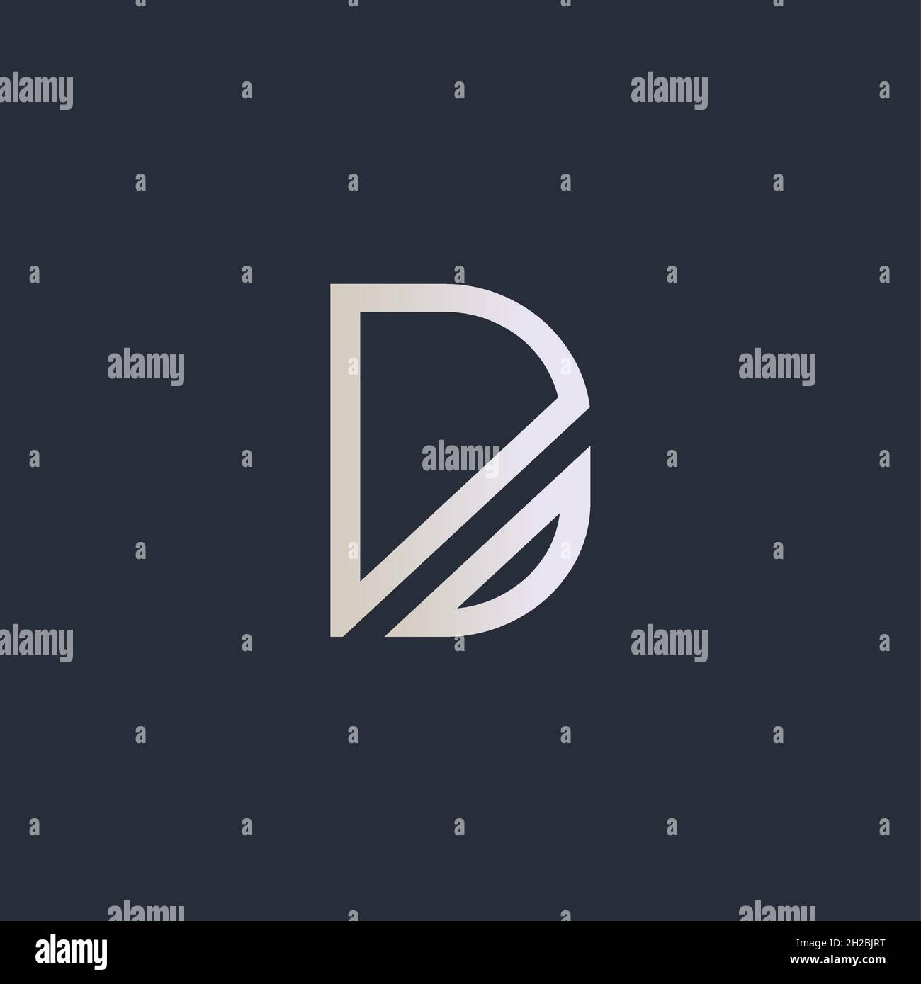 Super logo d Stock Vector Images - Alamy