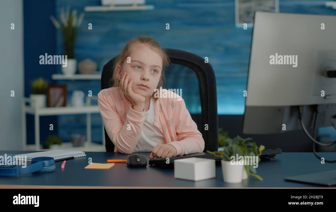 Child falling asleep with computer hi-res stock photography and images ...