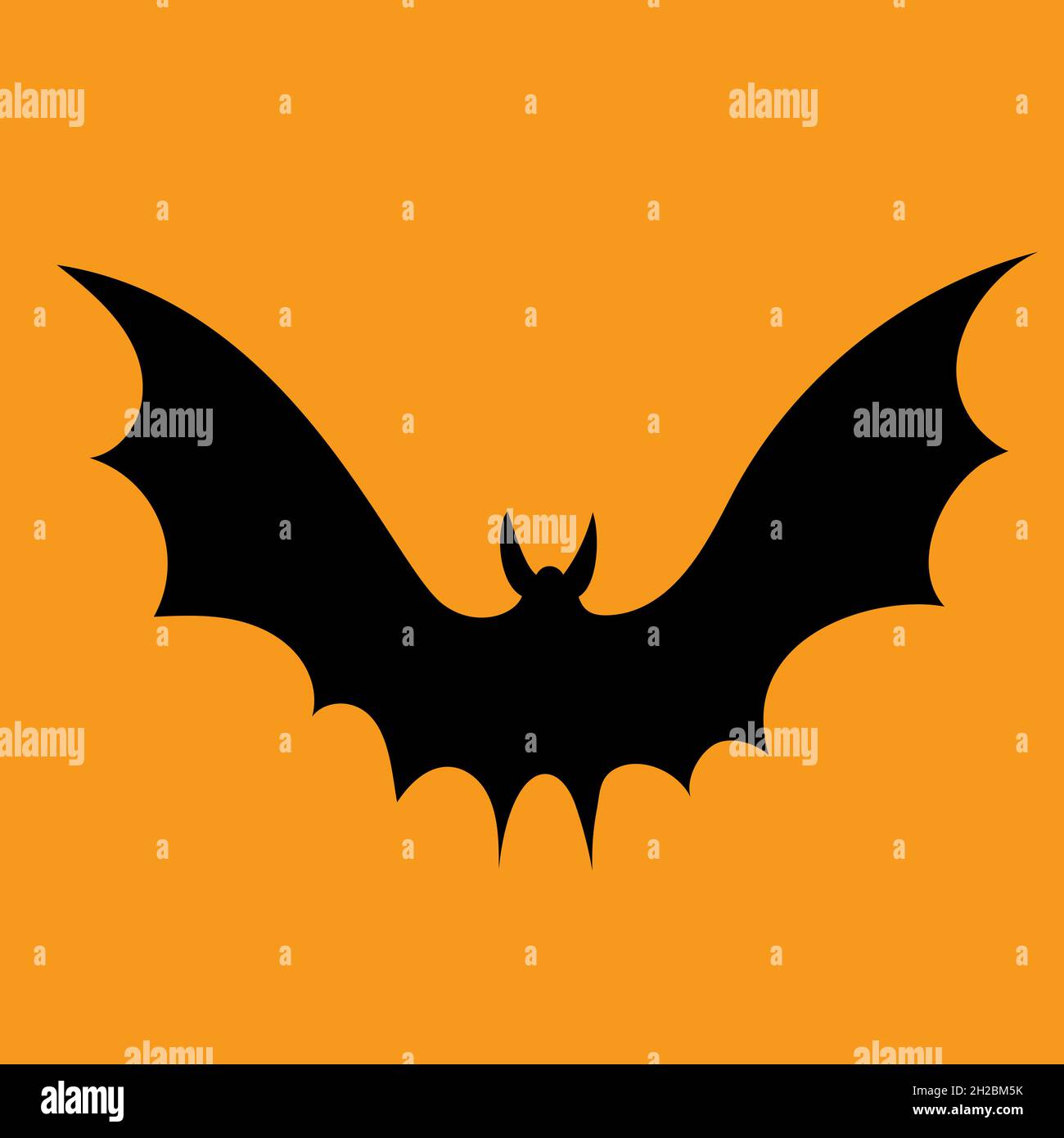 Bat of icon the helloween evil blood Stock Vector Image & Art - Alamy