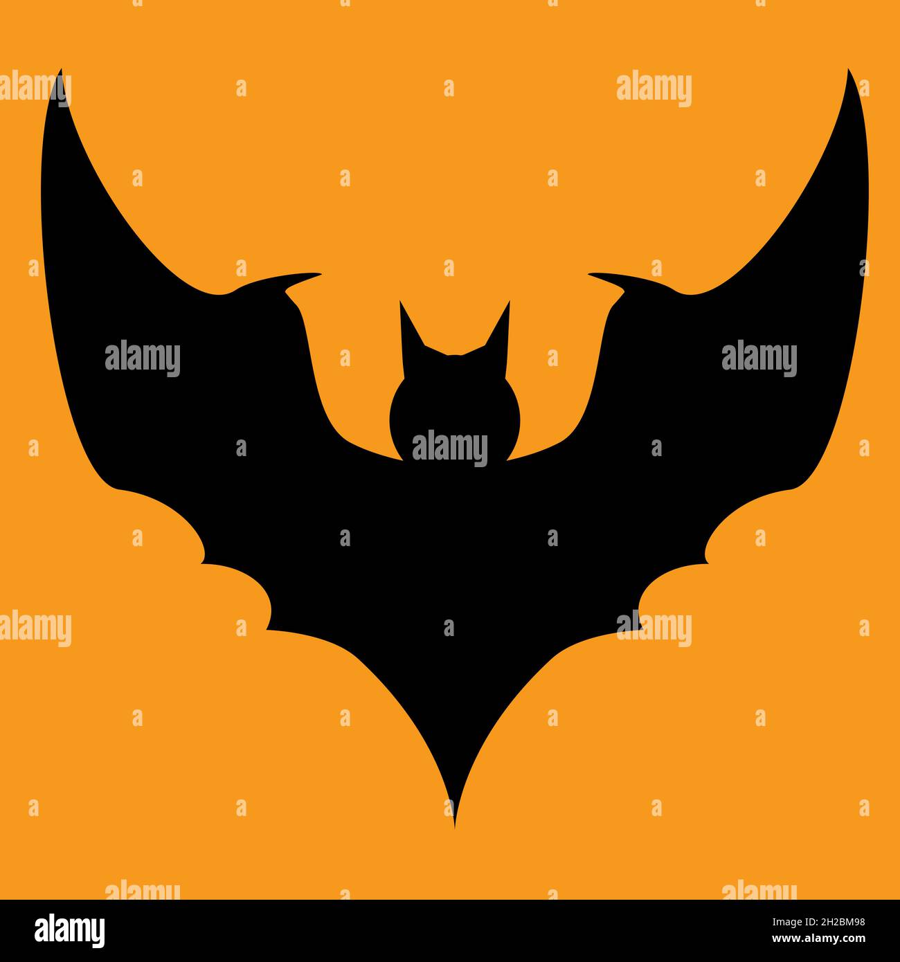 Bat of icon the helloween evil blood Stock Vector Image & Art - Alamy