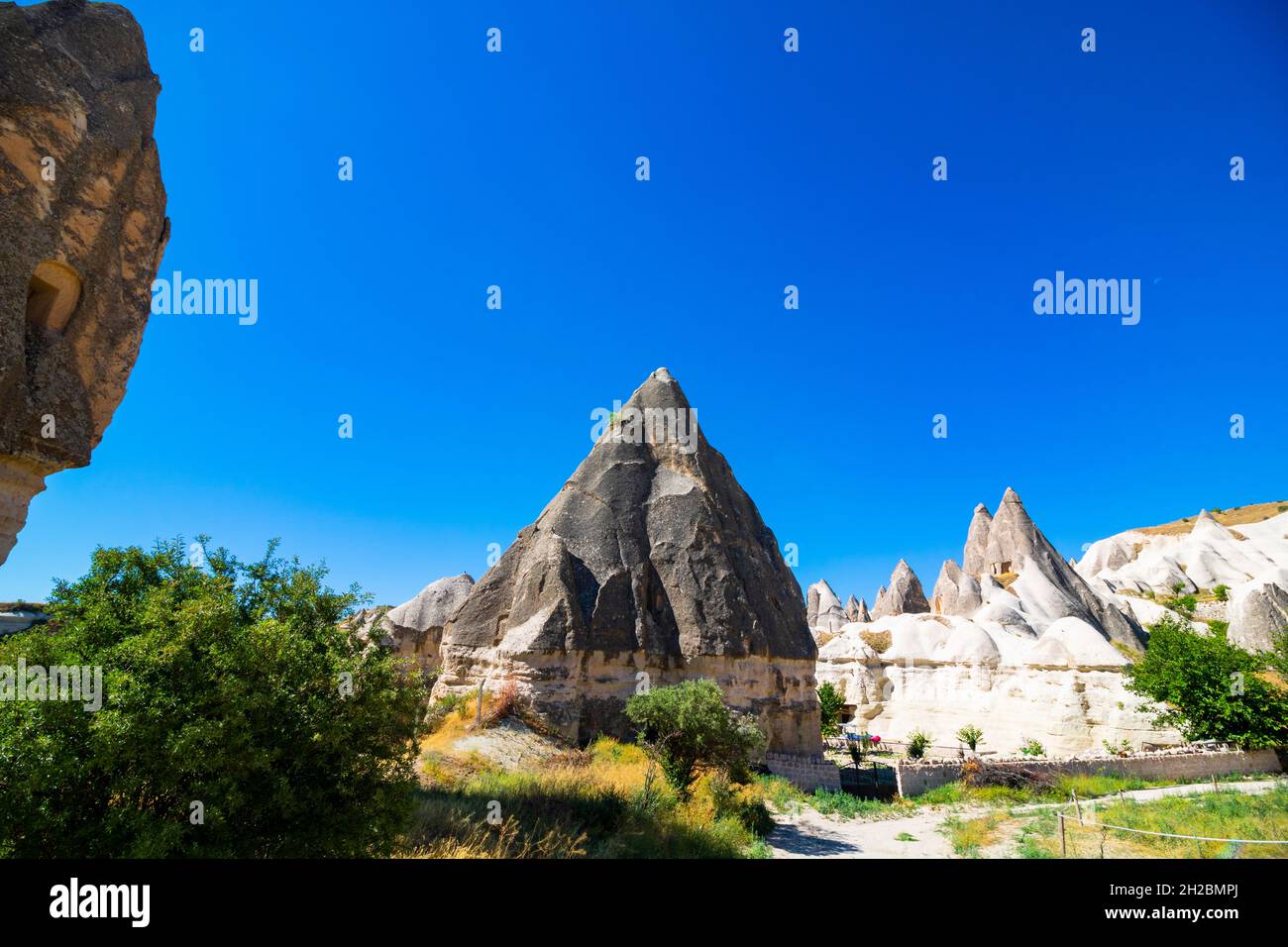 Fairy Chimneys or Peri Bacalari in Cappadocia Turkey. Gorkundere Vallay ...