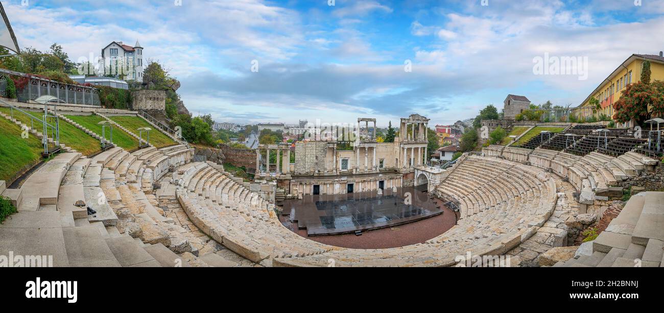 Amphitheatre in Plovdiv, Bulgaria - European capital of culture 2019 ...