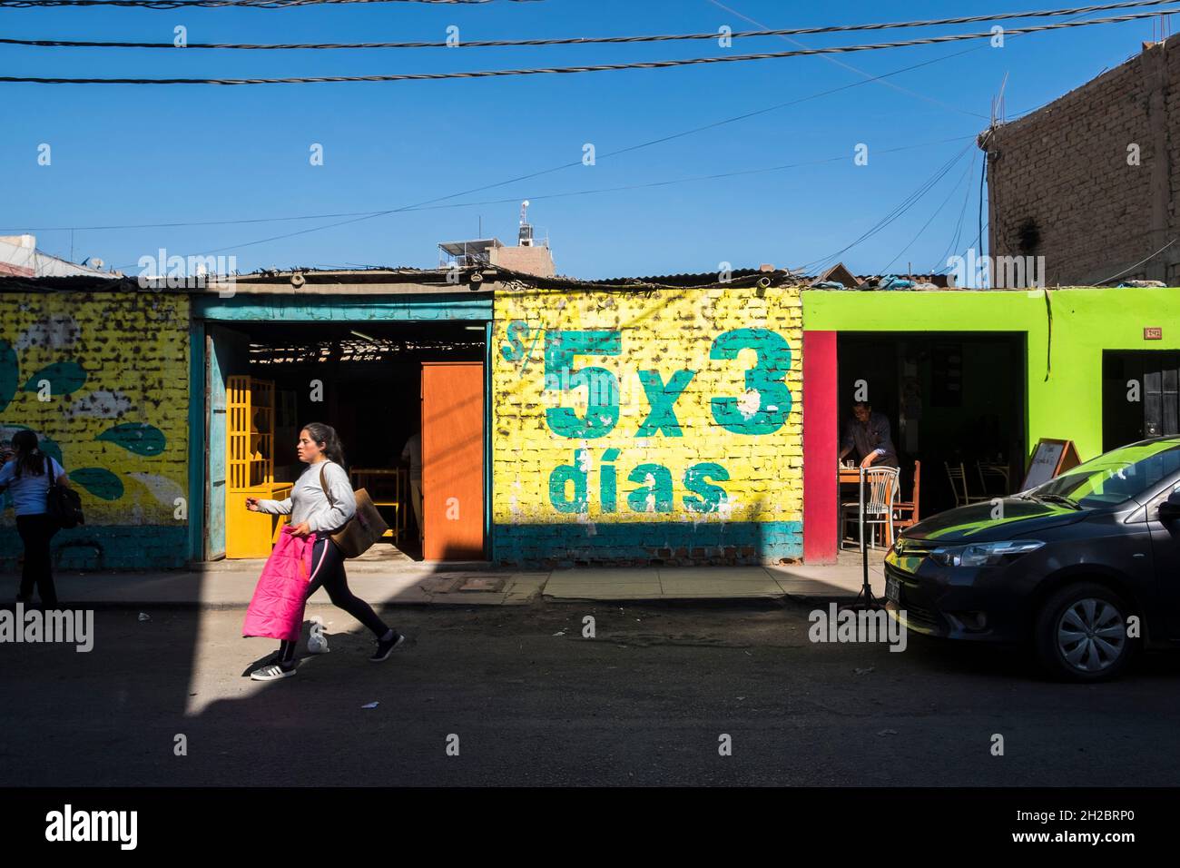 Peru, Ica, daily life Stock Photo - Alamy
