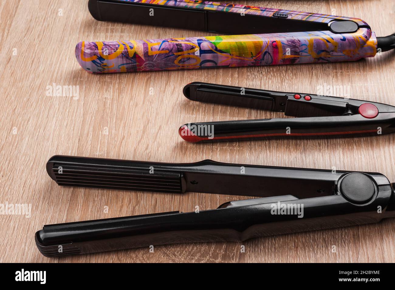 Straighteners hi-res stock photography and images - Alamy
