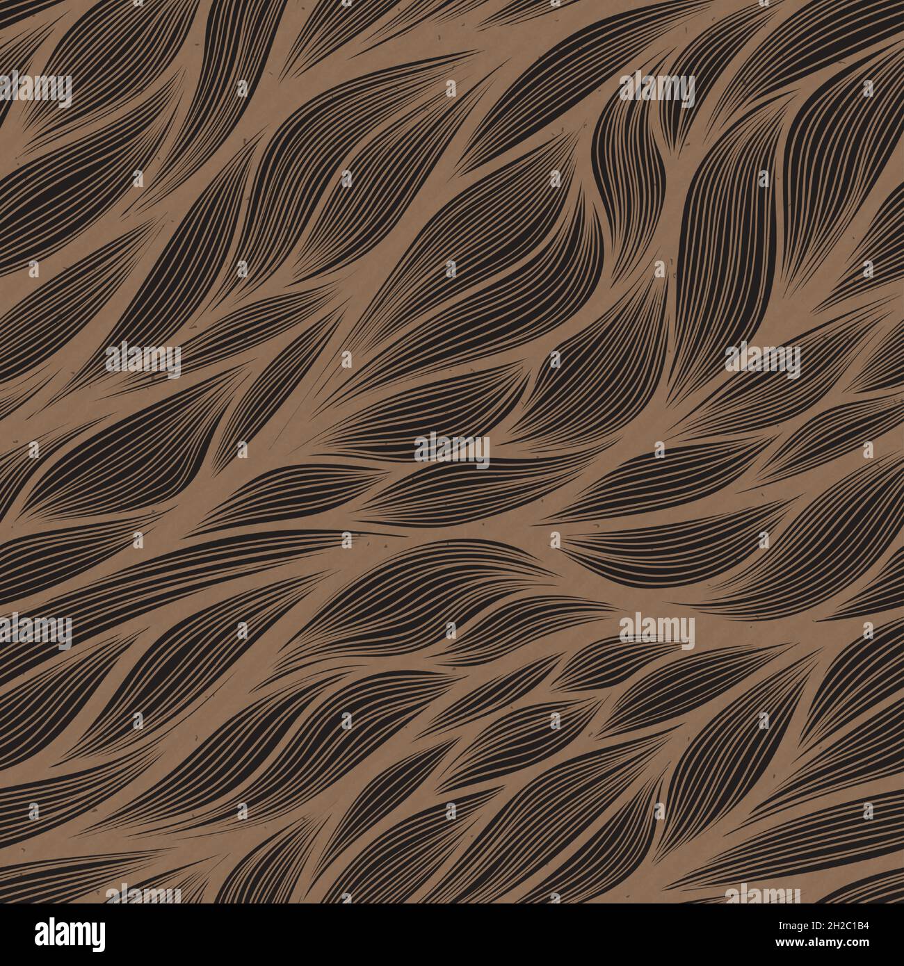 Vector seamless texture of craft paper background Stock Vector Image ...