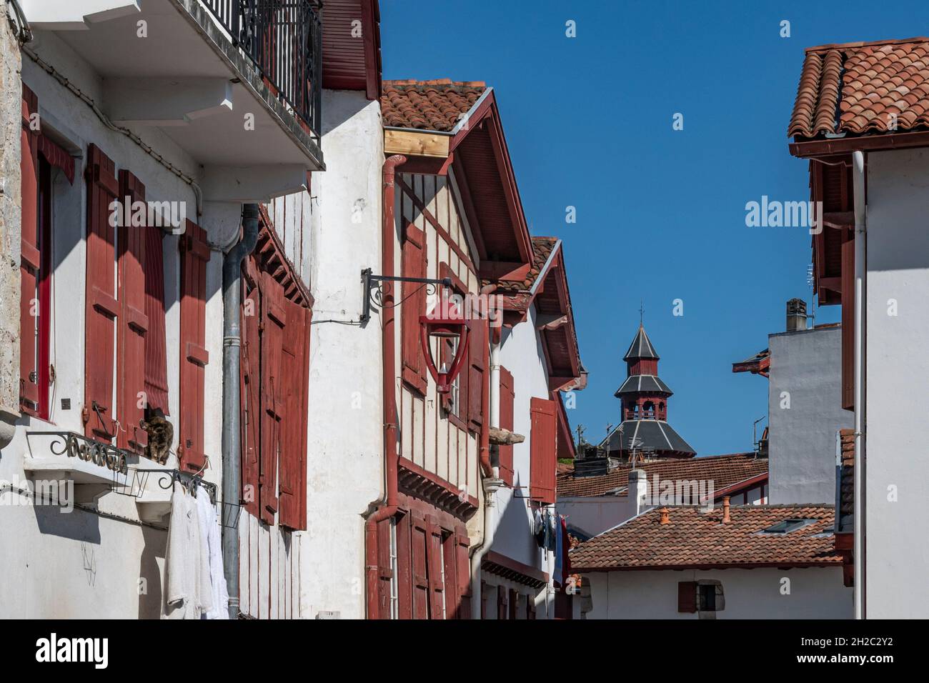 Traditional french town centre architecture hi-res stock photography ...