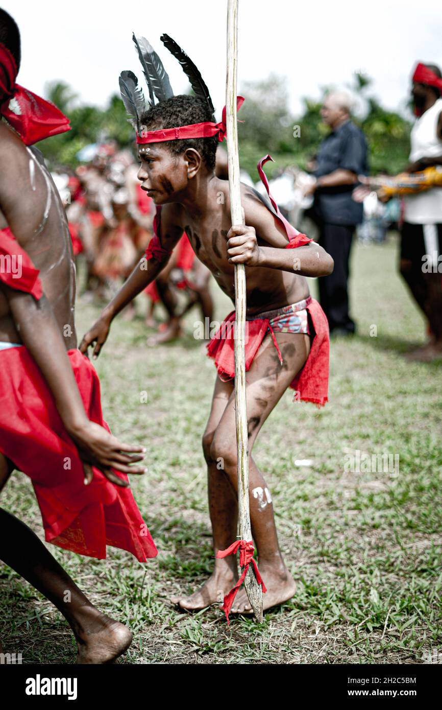 Children of Papua Stock Photo - Alamy