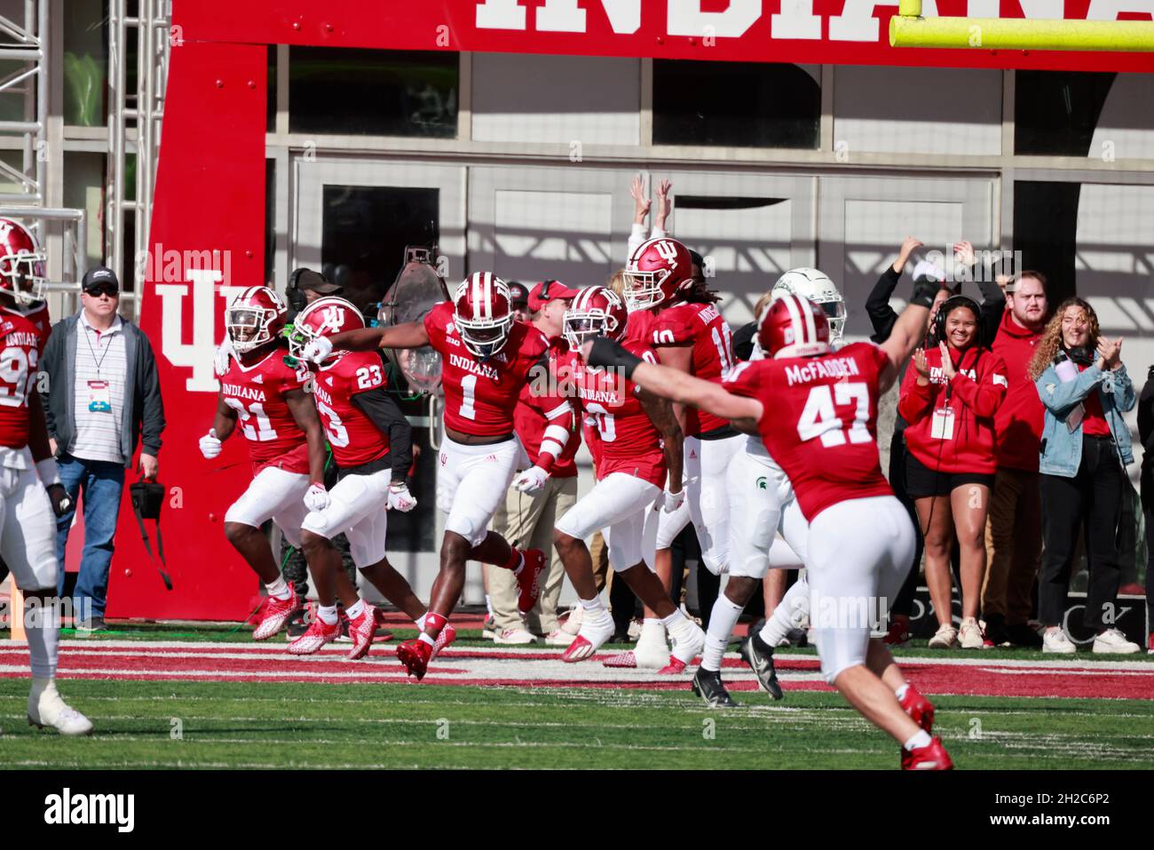 Bloomington, United States. 16th Oct, 2021. Indiana University ...