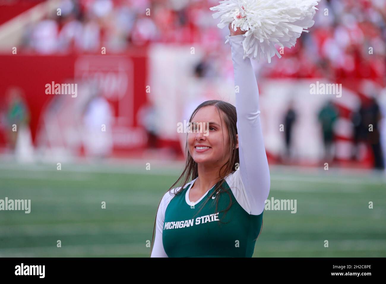 Michigan State Cheerleaders Rose Bowl