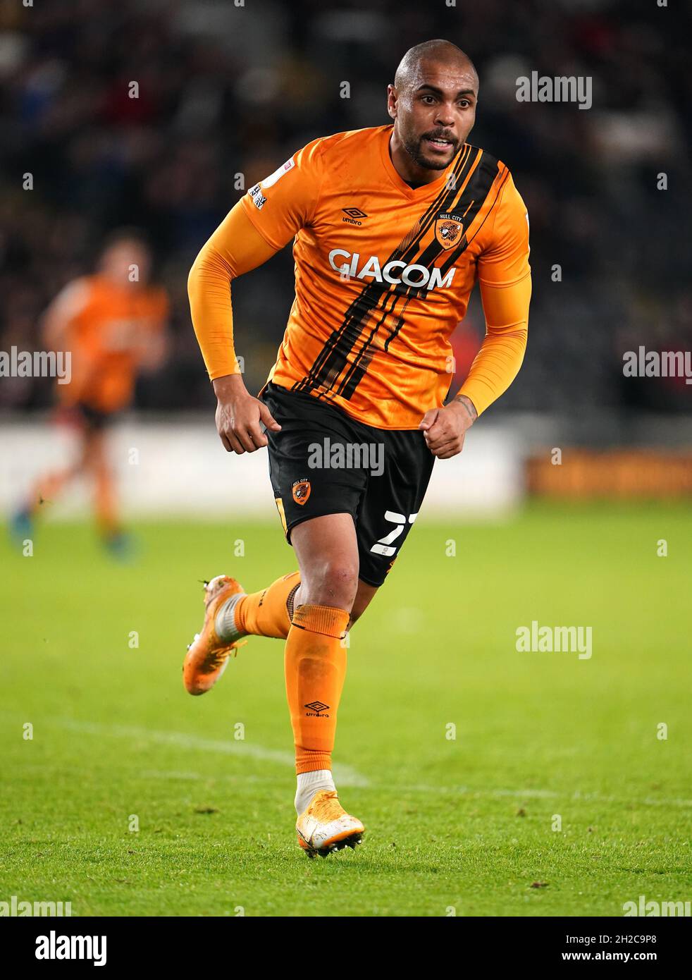 Hull City's Josh Magennis during the Sky Bet Championship match at the ...