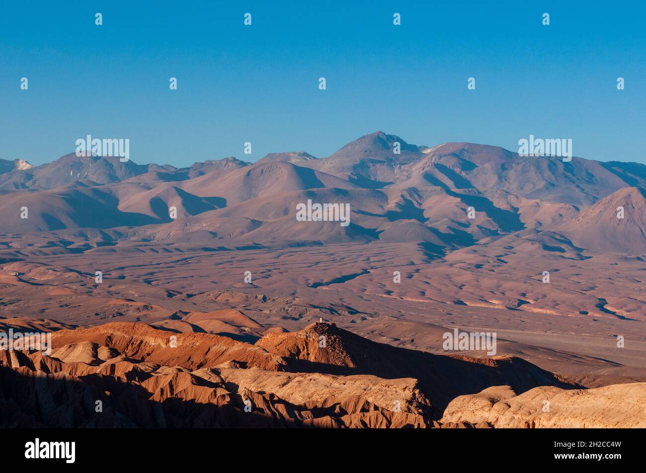 A landscape of the Atacama mountains, in the Andes Mountains. Atacama ...