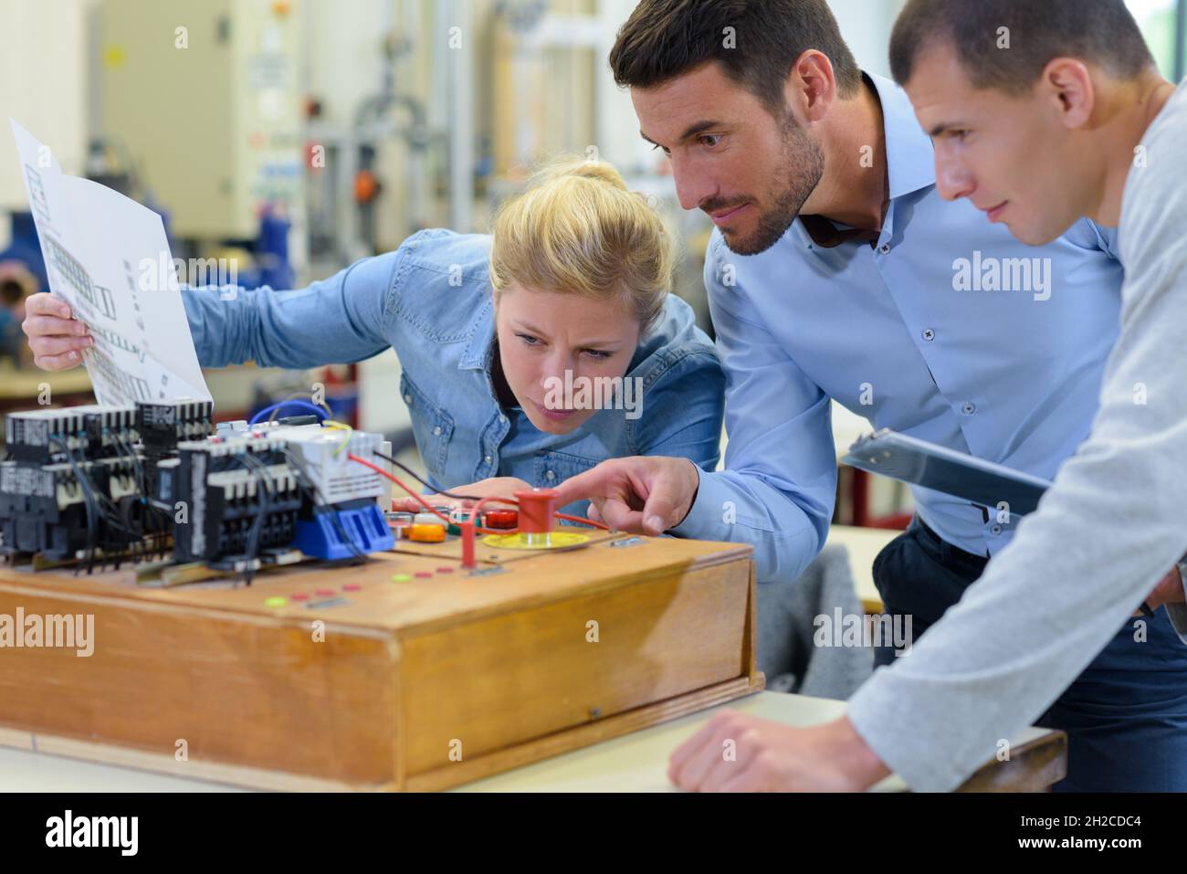 Computerized training hi-res stock photography and images - Alamy