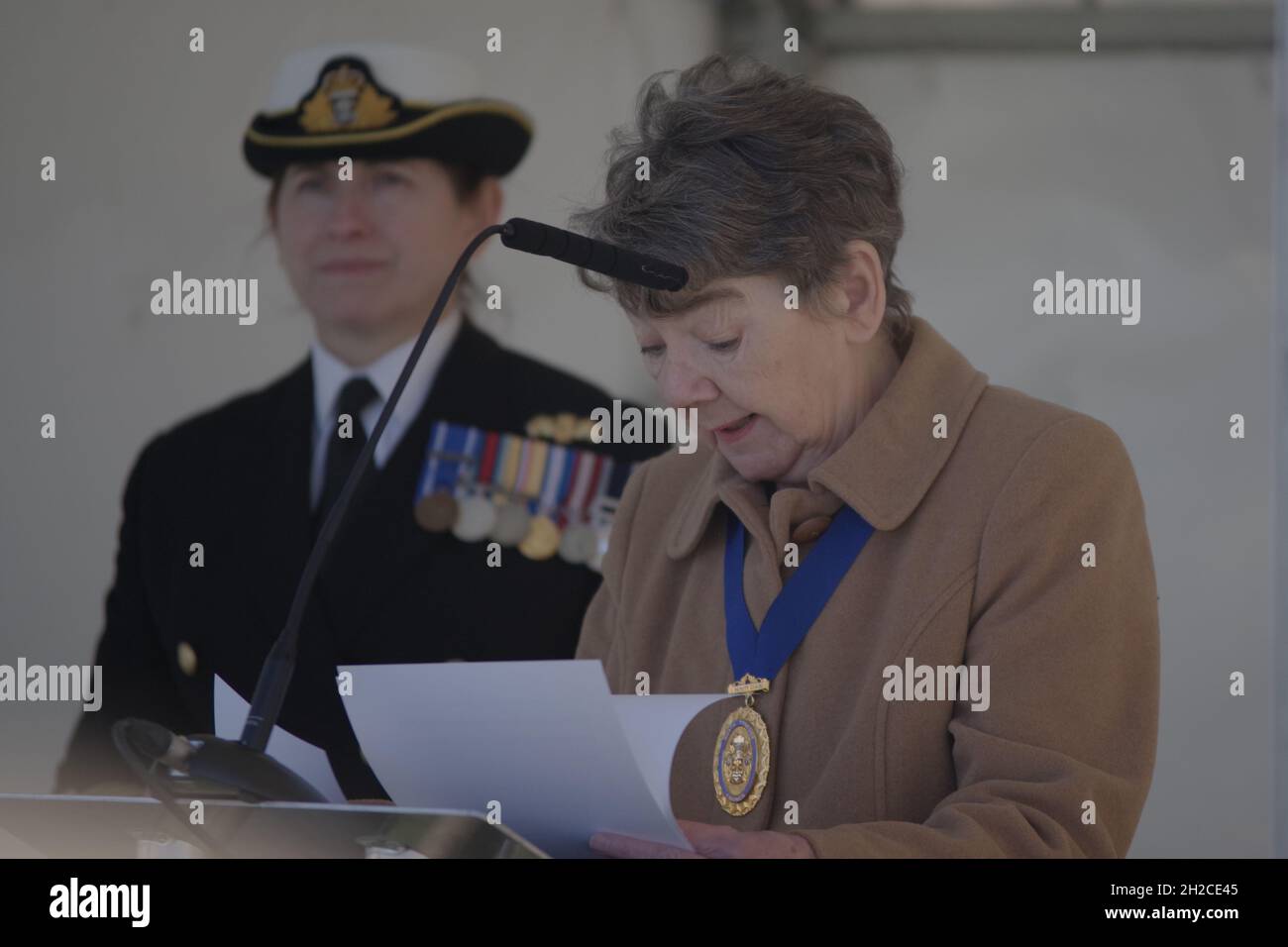 Tynemouth, UK. 21st Oct, 2021. Deputy Chair of North Tyneside Council ...