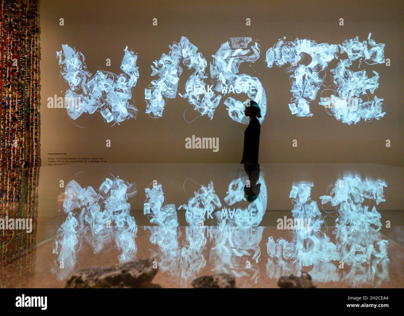 The Design Museum, London, UK. 21 October 2021. Waste Age: What can ...