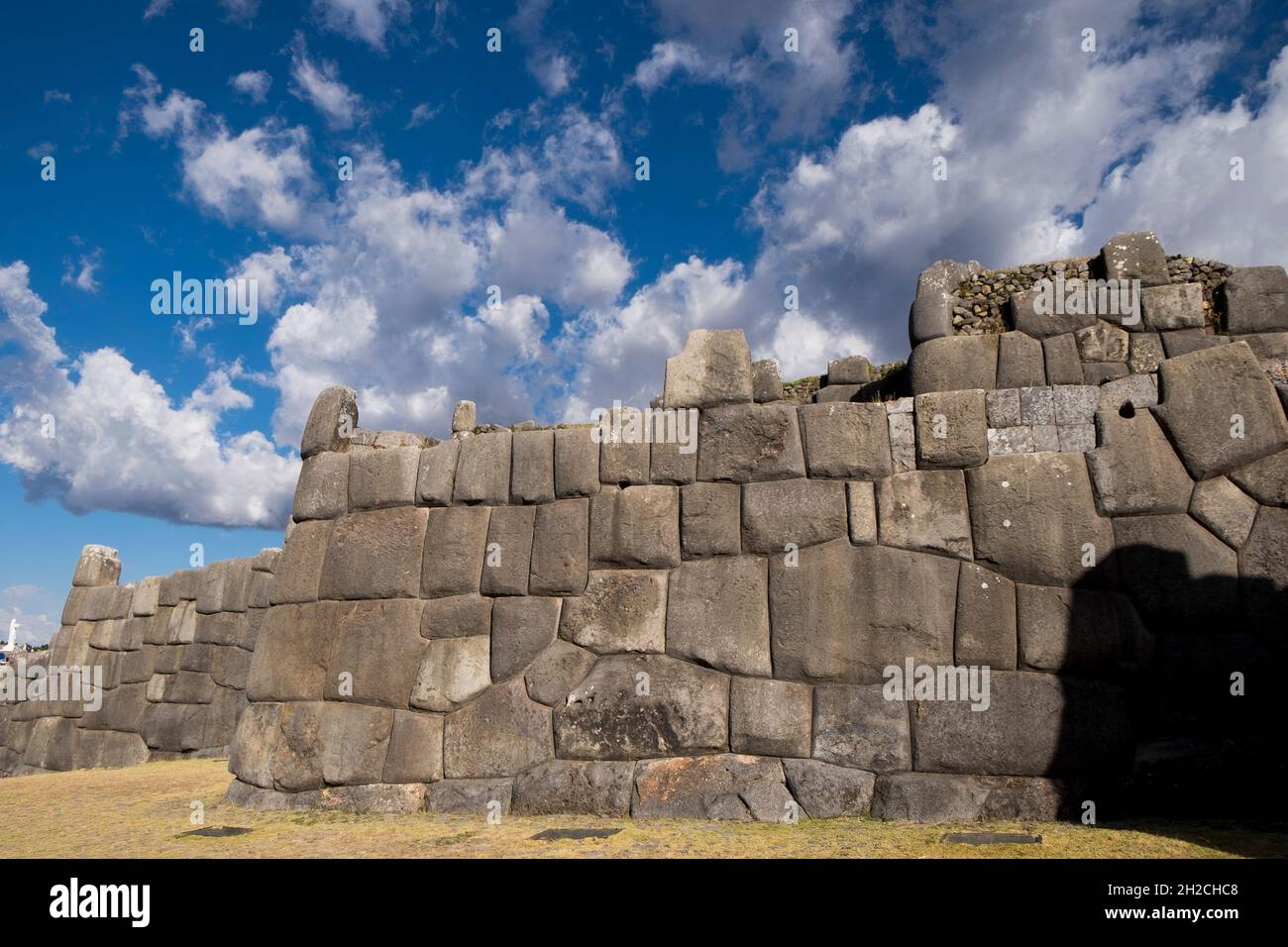 Peru, Cusco, Saqsaywaman archaeological complex Stock Photo - Alamy