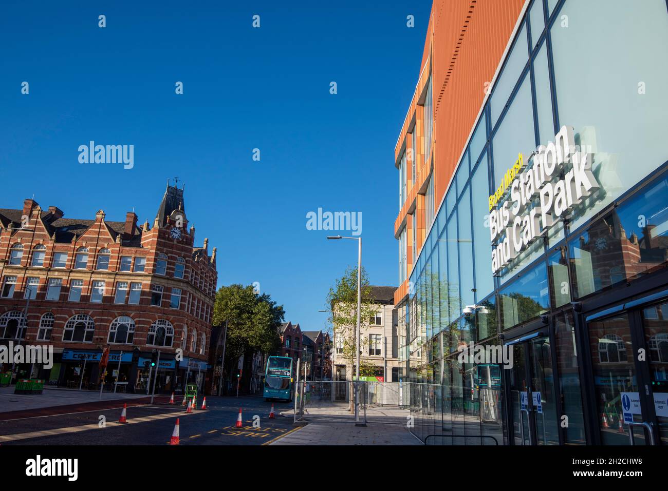 The new Broad Marsh Car Park and Bus Station on Canal Street in ...
