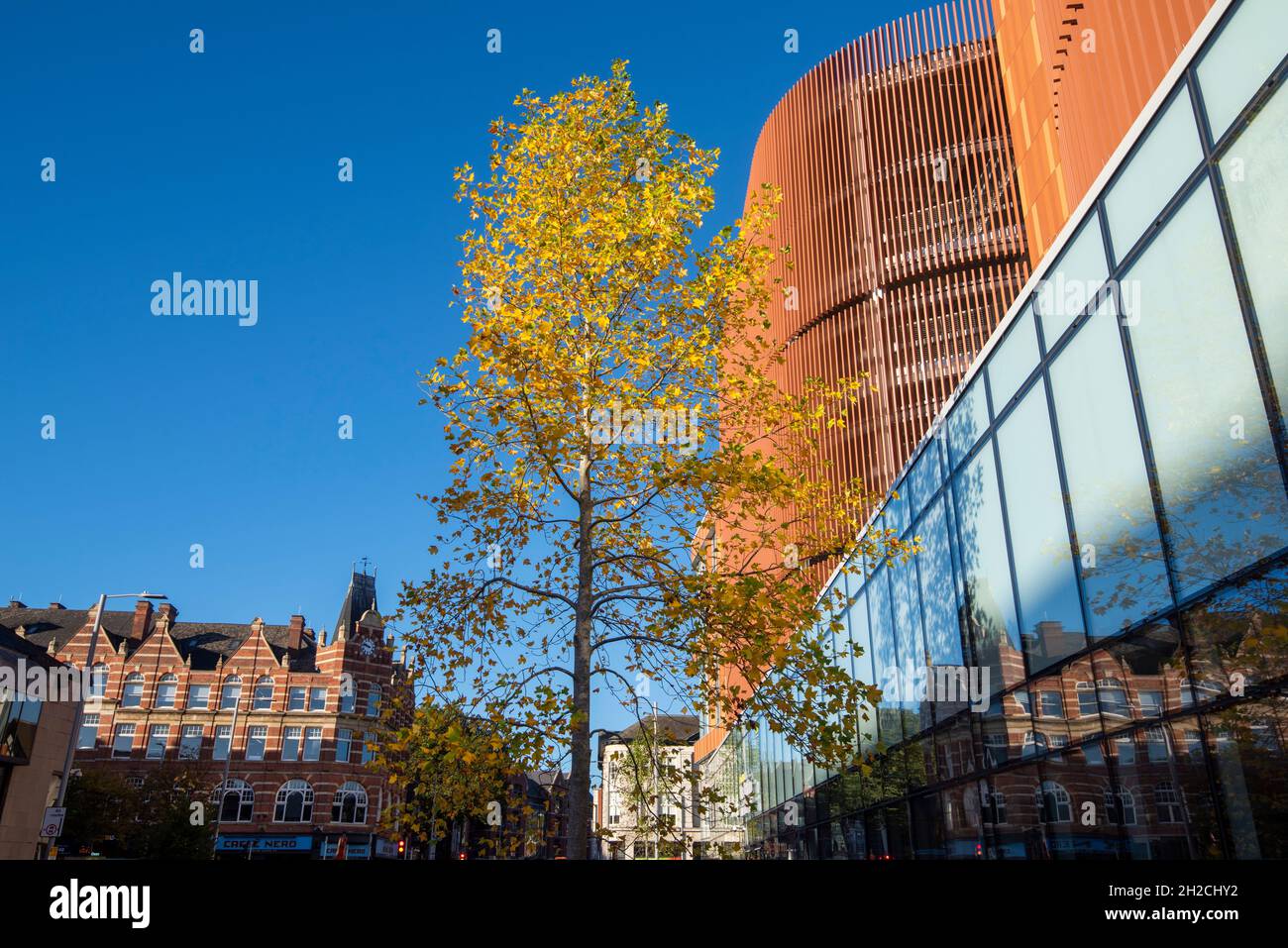 The new Broad Marsh Car Park and Bus Station on Canal Street in ...