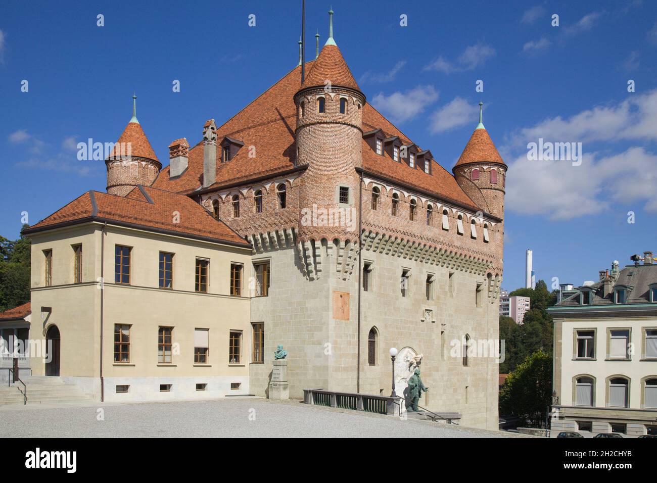 Switzerland, Vaud, Lausanne, Castle St- Maire Stock Photo - Alamy