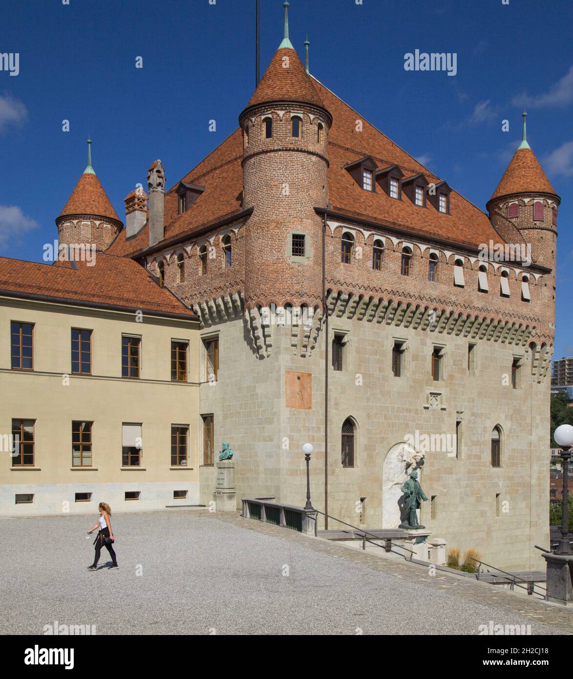 Switzerland, Vaud, Lausanne, Castle St- Maire Stock Photo - Alamy