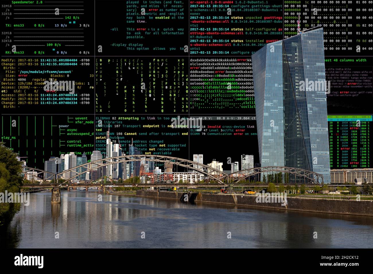 Symbolic image Cybe attack, computer crime, cybercrime, computer ...