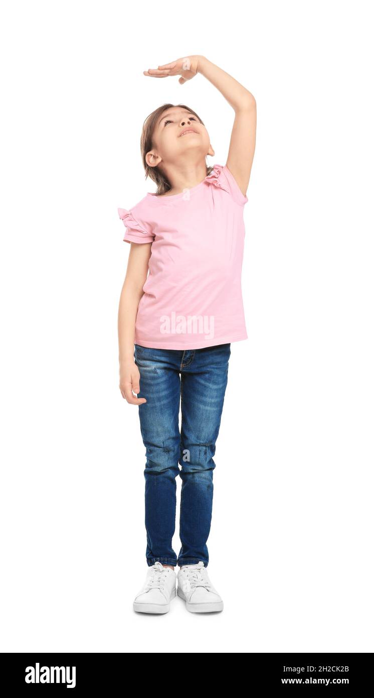 Child height chart Cut Out Stock Images & Pictures - Alamy