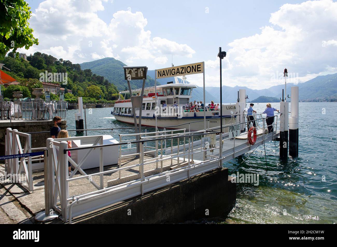 Italy, Lombardy, Como lake, Bellagio, Lario, Tourism Stock Photo - Alamy