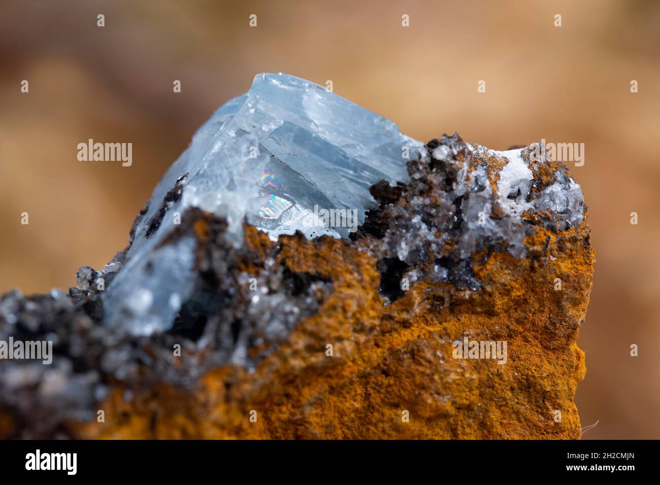 barite mineral specimen stone rock geology gem crystal Stock Photo - Alamy