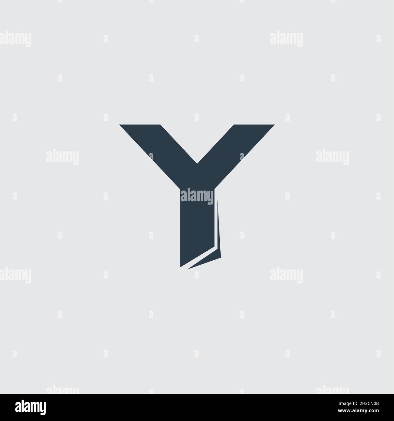 Creative Innovative Initial Y logo. Y Letter Minimal luxury Monogram ...