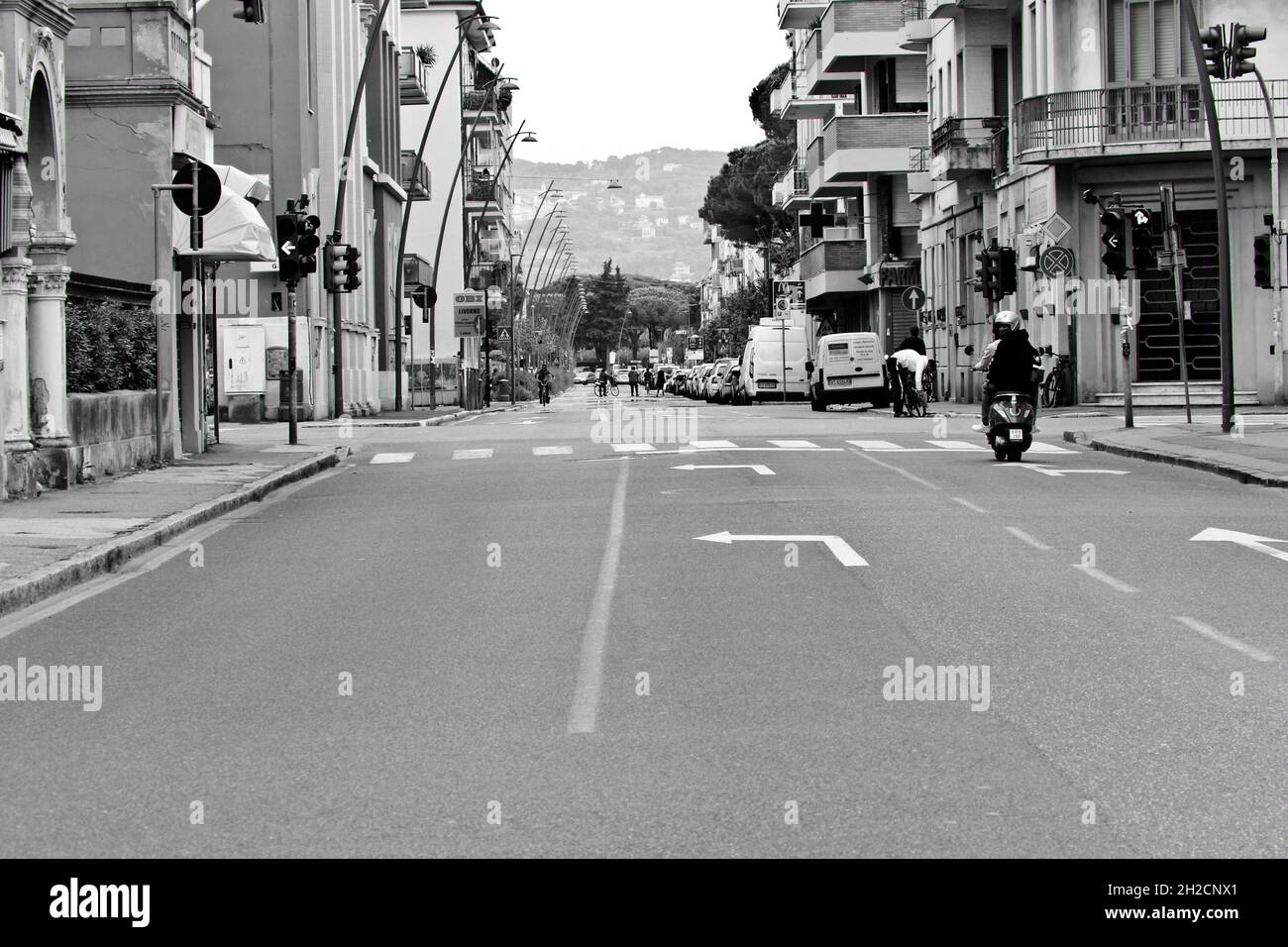 Empty streets during lockdown hi-res stock photography and images - Alamy