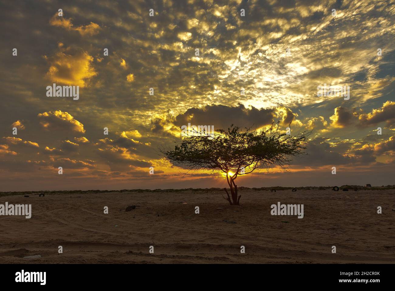 The most beautiful sunset with the formation of clouds Stock Photo - Alamy