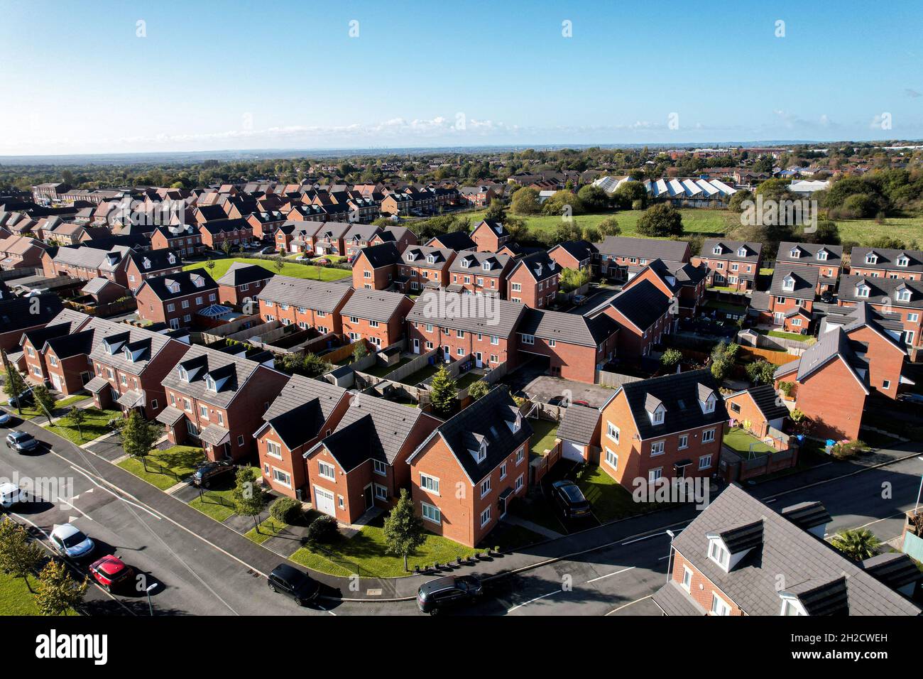 London areal view hi-res stock photography and images - Alamy
