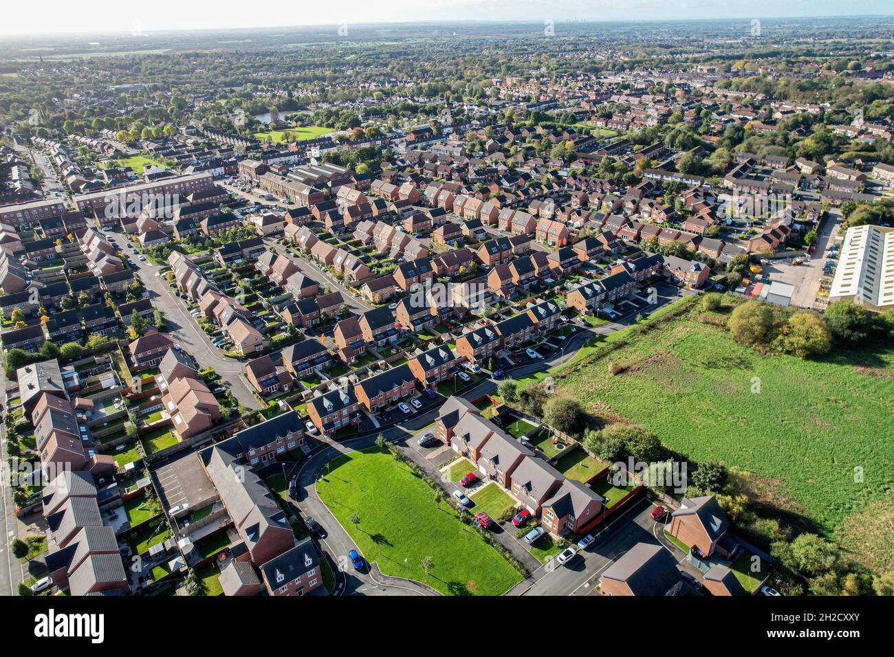 London areal view hi-res stock photography and images - Alamy