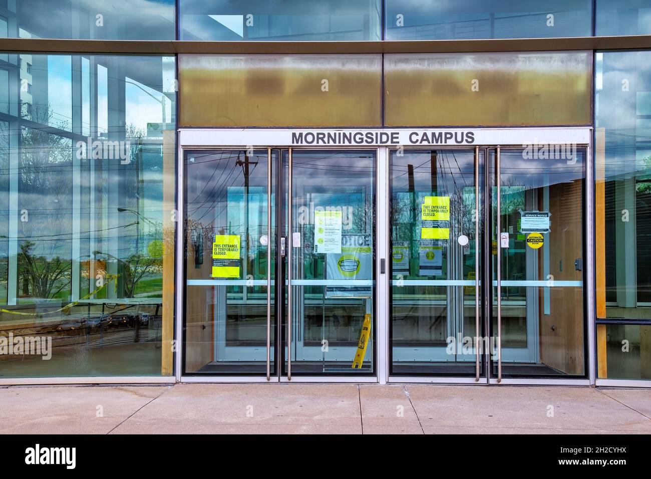 Centennial College Morningside Campus which is closed due to the Covid ...