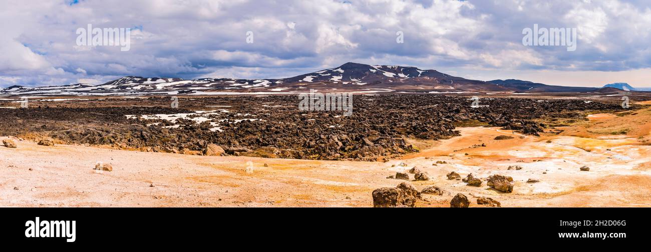 Krafla crater hi-res stock photography and images - Alamy